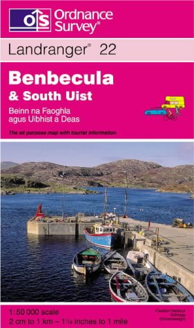 Benbecula and South Uist: Sheet 22 (Landranger Maps): Amazon.co.uk ...