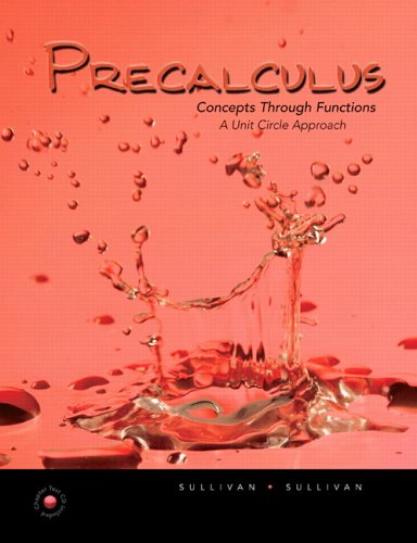 Precalculus: Concepts And Graphs: Sullivan, Michael: 9780131874756 ...