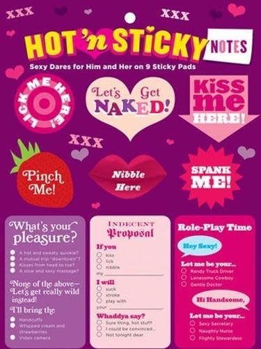 Hot 'n' Sticky Notes: UNNAMED: ANONYMOUS: 9780811865296: Amazon.com: Books