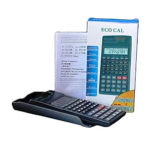 ECOCAL Scientific Calculator (Black) : Amazon.in: Office Products