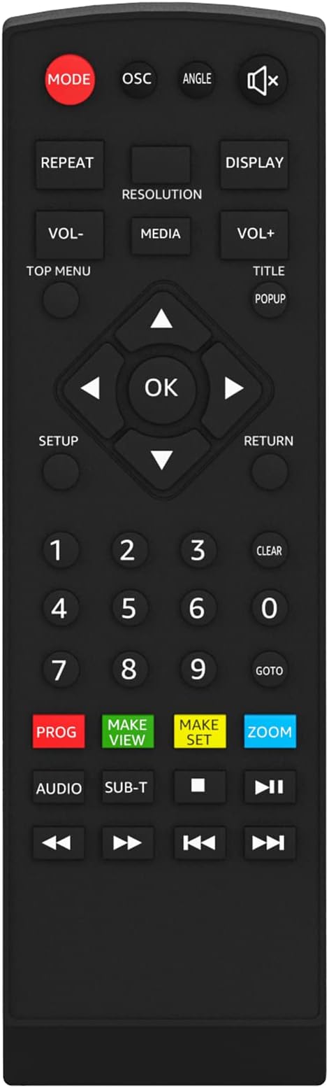 Amazon.com: Remote Control for DBPOWER 9.5", 10.5" and 14" Portable DVD ...