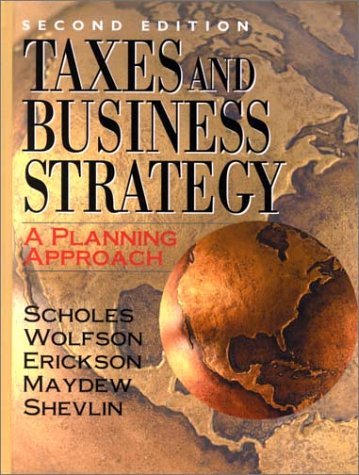 Amazon.com: Taxes and Business Strategy: A Planning Approach (2nd ...