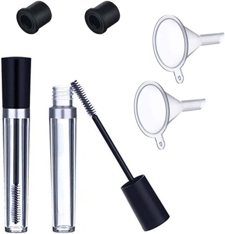 Amazon.com : 4 Pack Empty Mascara Tube with Eyelash Wand, ForSewian10ml ...
