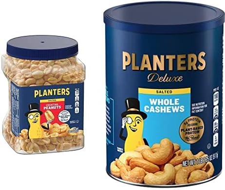 Amazon.com : Bundle of PLANTERS Cocktail Peanuts, Salted Cocktail ...