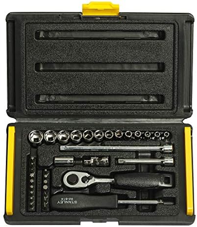 STANLEY 1-89-033 1/4'' SQ. Drive 6 point Socket and Bit Mechanic Tool ...
