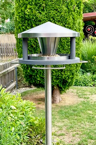 Wunderbar Vogelfutterhaus Aus Metall Ebenbild