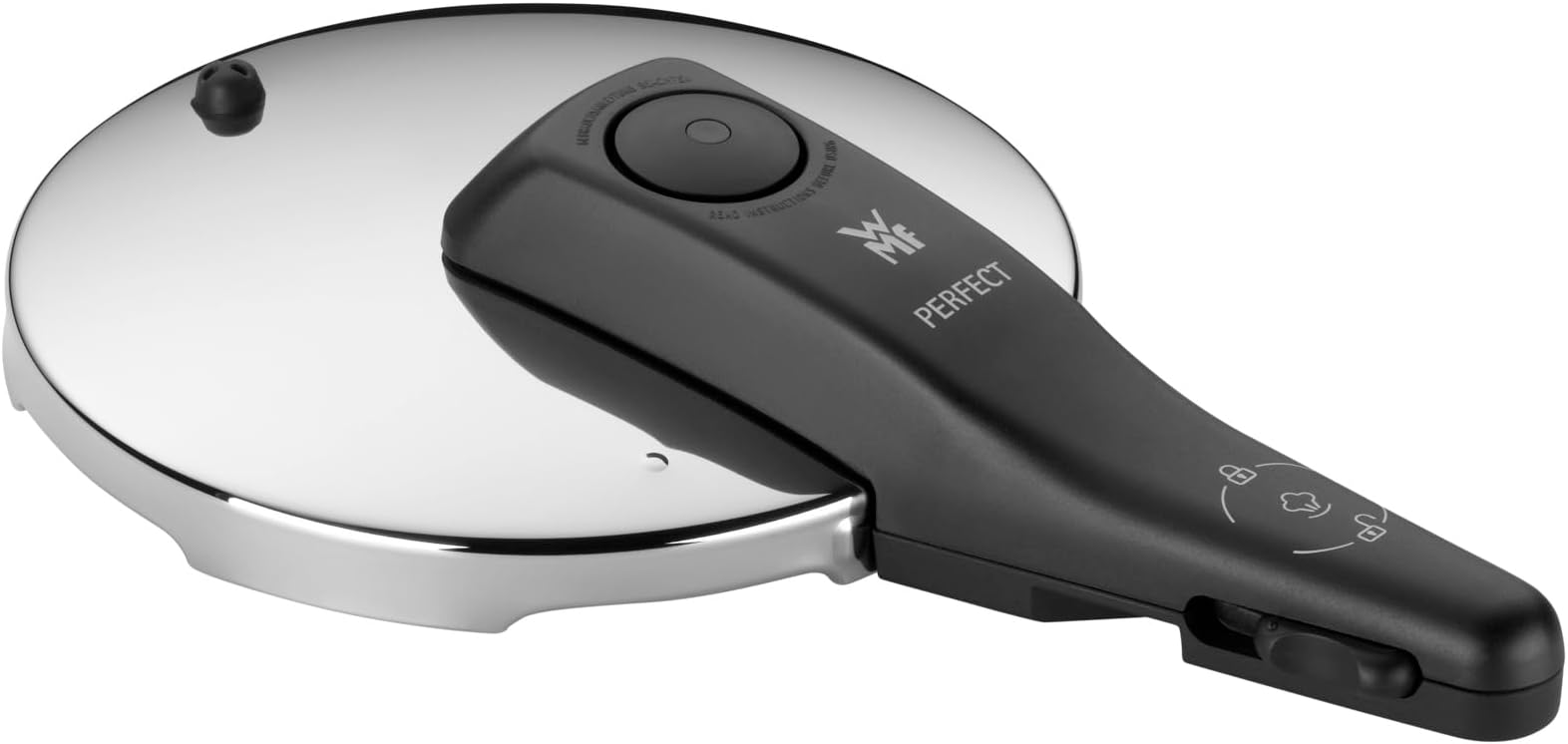 WMF Perfect Ersatzdeckel für Schnellkochtopf 2,5l, Dampfkochtopf 18 cm ...