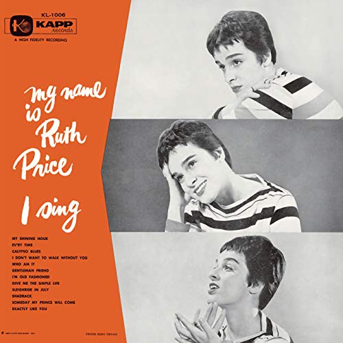 My Name Is Ruth Price . . . I Sing! von Ruth Price bei Amazon Music ...