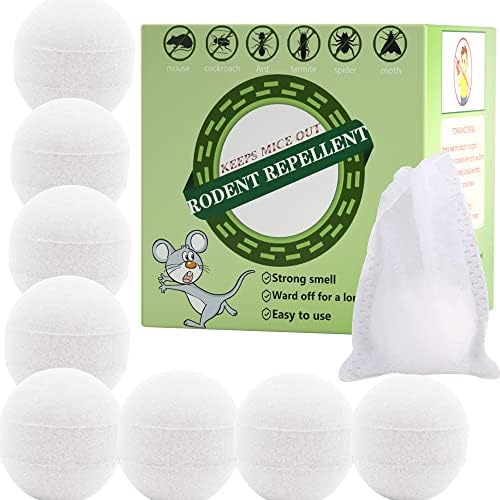 Amazon.com: GIANAC Moth Balls for Rodent, Natural Mouse Repellent ...