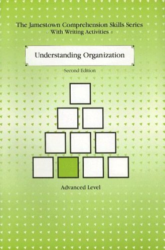 Understanding Organization: Advanced Level (Comprehension Skills ...
