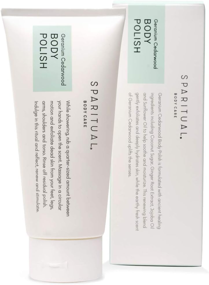 Amazon | SPARITUAL ゼラニウム シダーウッド ボディポリッシュ 177ml | SPARITUAL | ボディスクラブ 通販