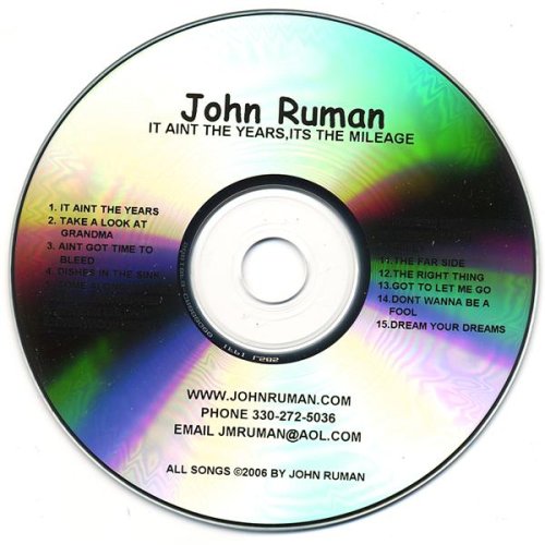 Ruman, John - It Aint the Years..It's the Mileage - Amazon.com Music