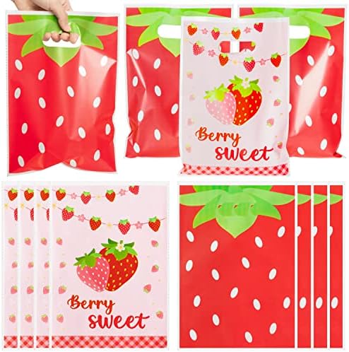 Amazon.com: Big Dot of Happiness Berry Sweet Strawberry - Fruit Themed ...