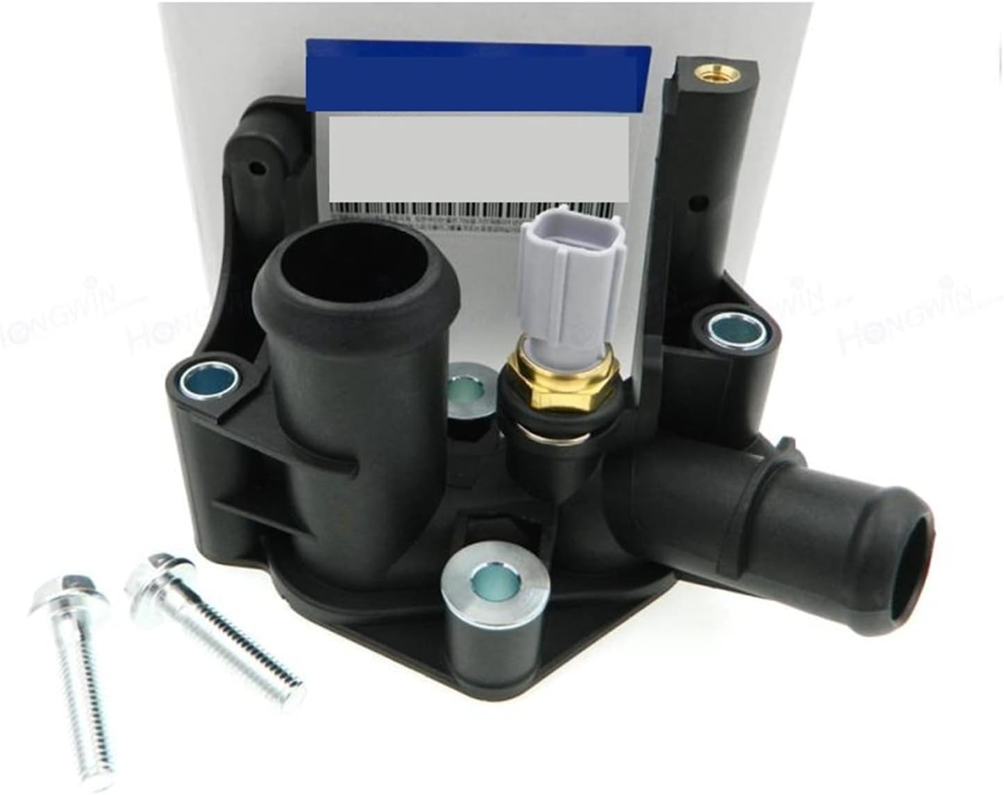 Engine Thermostat Housing Coolant Water Flange Fit For Ford Fiesta Fit ...