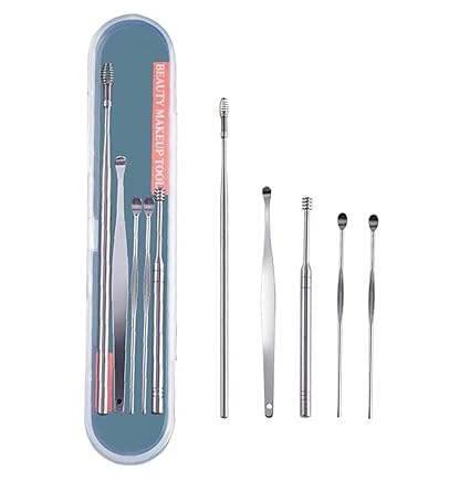 Episkey Stainless Steel Ear Wax Cleaner - Resuable Ear Cleaner Tool Set ...