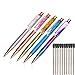 Amazon.com : Liquid Sand Pen Ballpoint Pens 5 Pcs Metal Pen Refills ...