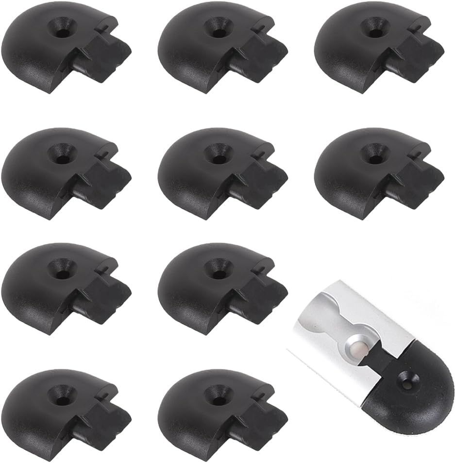 Amazon.com: Porotmotor End Caps for L Track (44mm Width), 10PCS Rounded ...