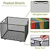 Amazon.com: Meshist Mesh Hanging File Folder Box Organizer, Office ...