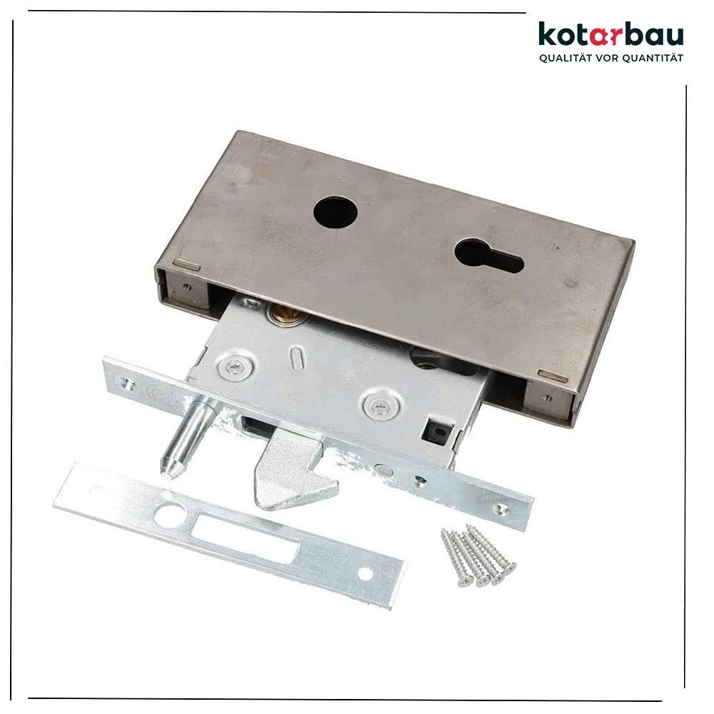 KOTARBAU® F-60 Hook Mortice Lock Sliding Door Lock Sliding Doors Strike ...