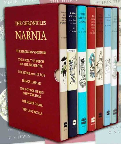 The Chronicles of Narnia 7 Books Collection Box Set Pack RRP: £75.00 (C ...