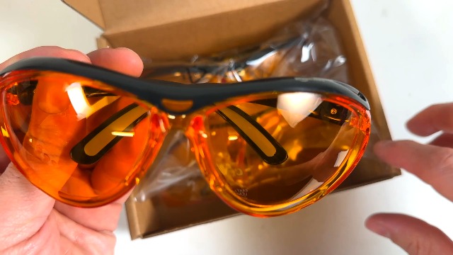 Watch Amazon Basics Blue Light Blocking Safety Glasses on Amazon Live