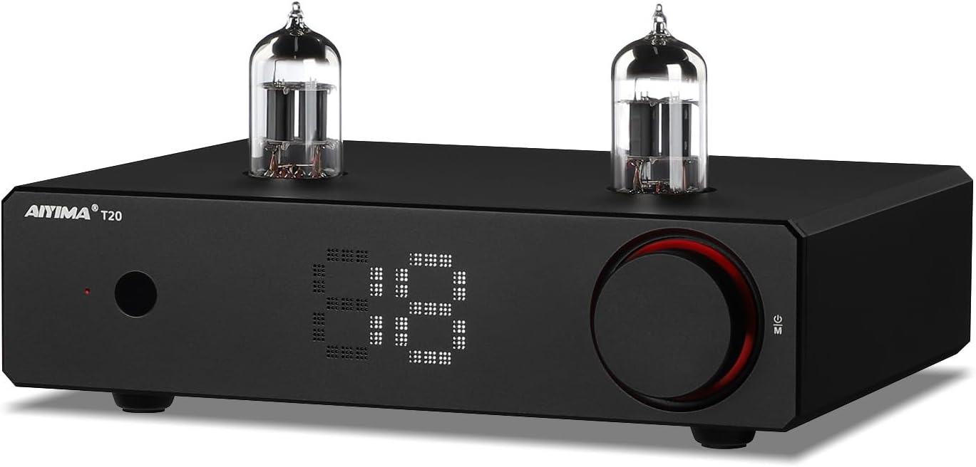 Amazon.com: AIYIMA T20 Fully Balanced Tube Preamp for Home Audio ...