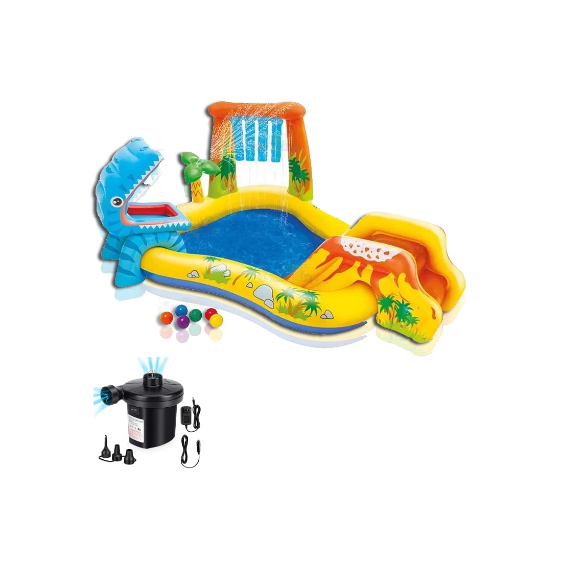 Buy Toy Imagine Dinosaur Play Center for Kids Inflatable Play Centre ...