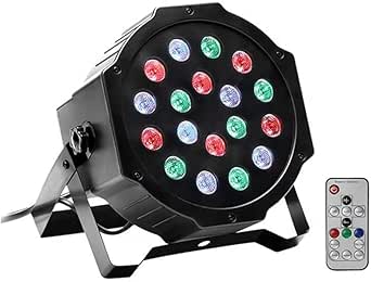 Amazon.com: 1Pcs RGB Led Par Light Beam Wash Dmx Stage Light for Effect ...