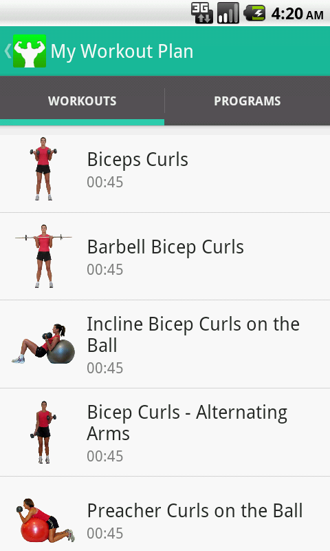 My Workout Plan:Amazon.com:Appstore for Android