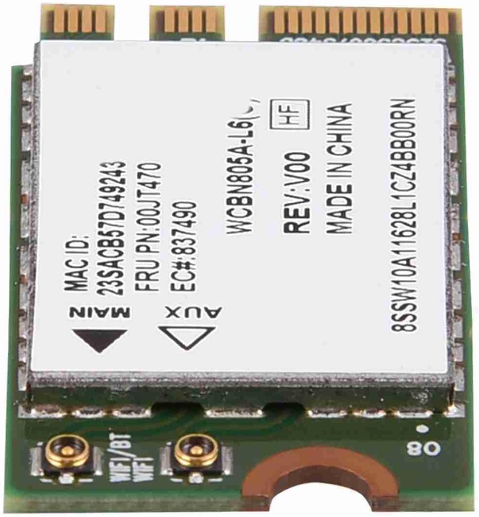 Tarjeta de Red, 2.4G / 5Ghz Mini PCI-E WI-FI 802.11ac 867Mbps Bluetooth ...