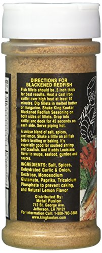 Snapklik.com : 00040 6-Ounce Blackened Redfish Seasoning