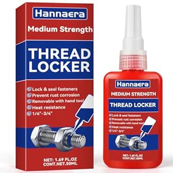 Thread Lock Blue 242, Threadlocker Medium Strength, Lock Tight and Seal ...