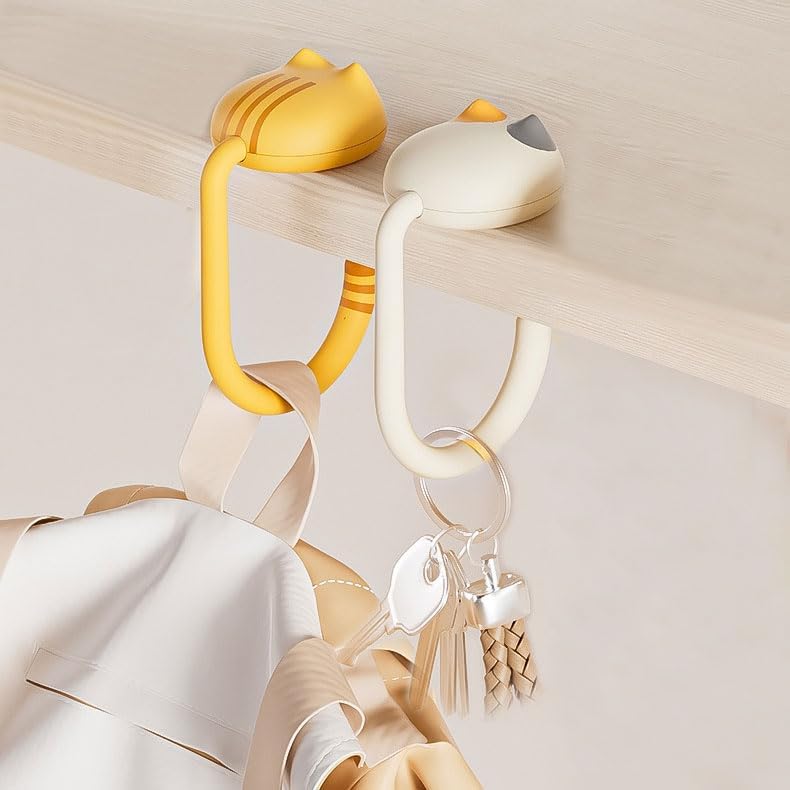 Amazon.com: Sotitime Black Purse Hook for Table, Desk Hook Under Desk ...