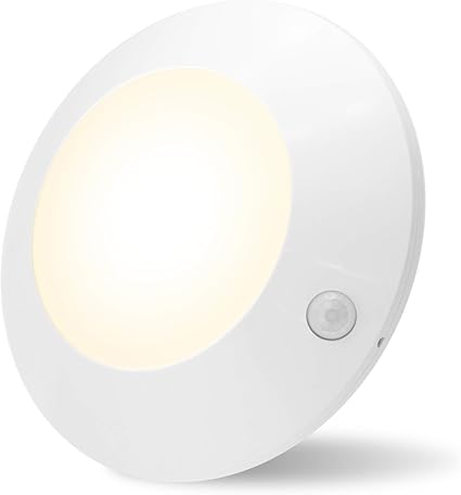 HONWELL Motion Sensor Light Indoor Ceiling Light Cordless Motion Sensor ...