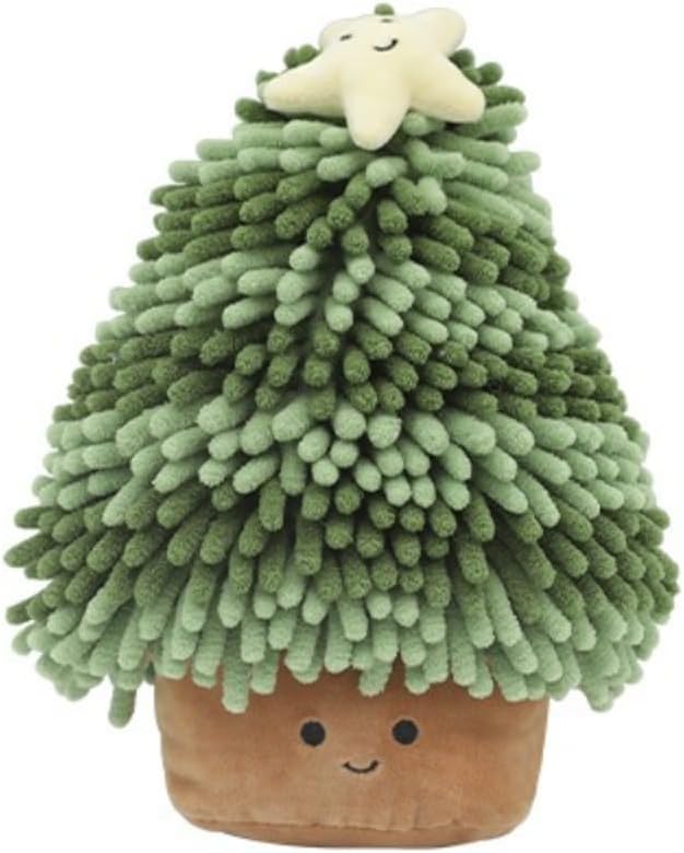 Amazon.com: PXUYANSGZ Cartoon Christmas Tree Snow Neil Hand Wiping Doll ...