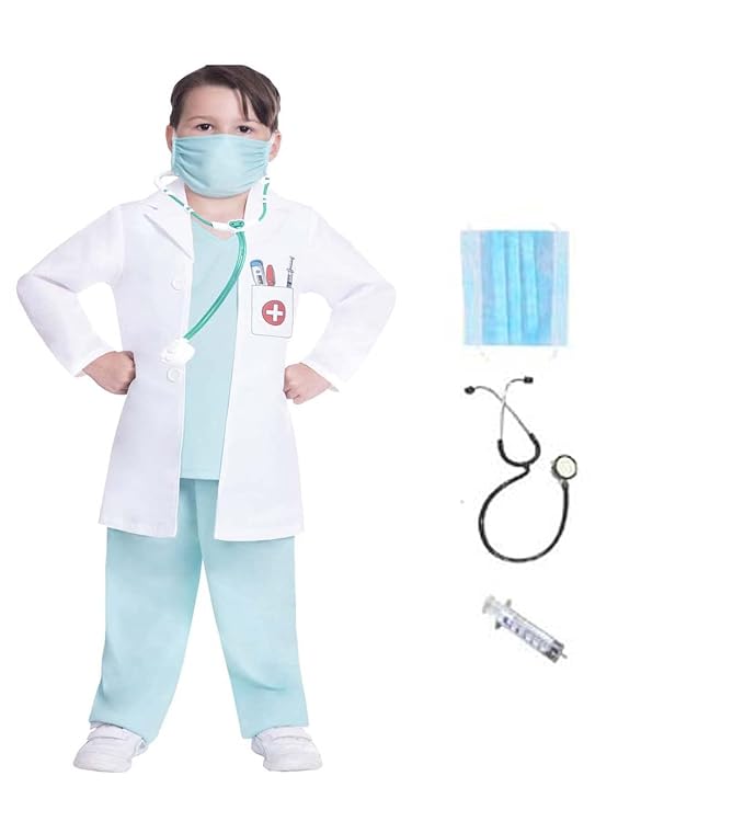 Buy CHRISLEY ENTERPRISES Doctor coat for kids | Doctor Coat with ...