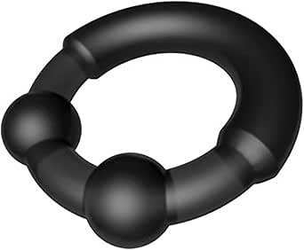 Amazon.co.jp: Orirya コックリング ペニス シリコン ペニスリング 男性用 ペニス装着グッズ 拘束具 ペニスグッズ メンズ ぺにすリング男性用 ダブルビーズ シリコンコック ...