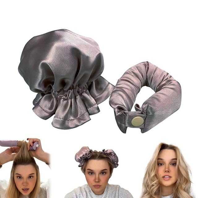 Amazon.com : 2 Set New Bun Bons Heatless Hair Rollers with Cloth Cover ...