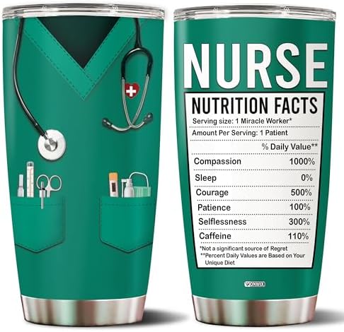 Amazon.com | Shqiueos Nurse Gifts for Women Men, Nurse Tumbler Cup 20 ...