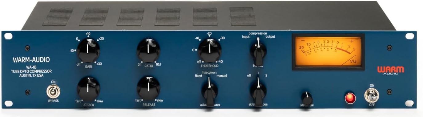 Amazon.com: Warm Audio WA-1B Optical Compressor : Musical Instruments