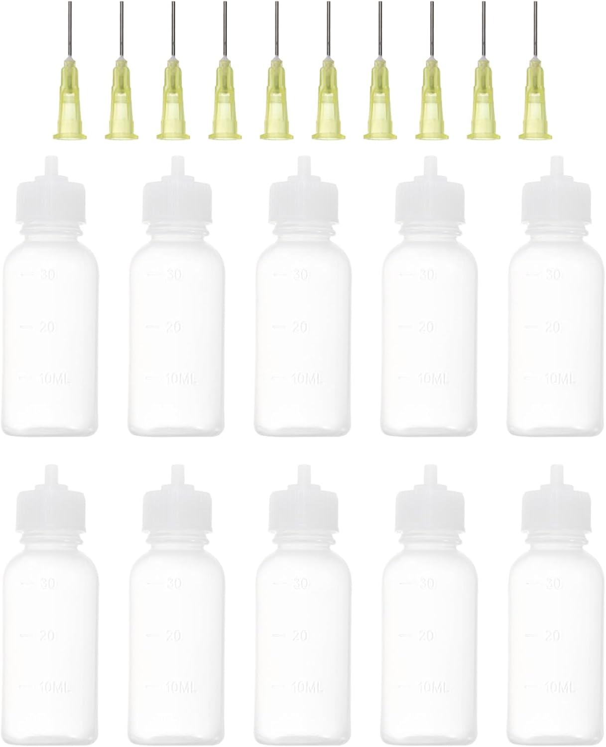 Amazon.com: PATIKIL 1 Oz Precision Applicator Bottles, 10Pcs 30ml ...