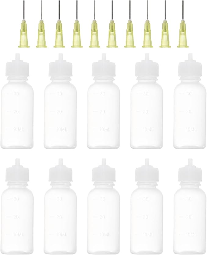 Amazon.com: PATIKIL 1 Oz Precision Applicator Bottles, 10Pcs 30ml ...