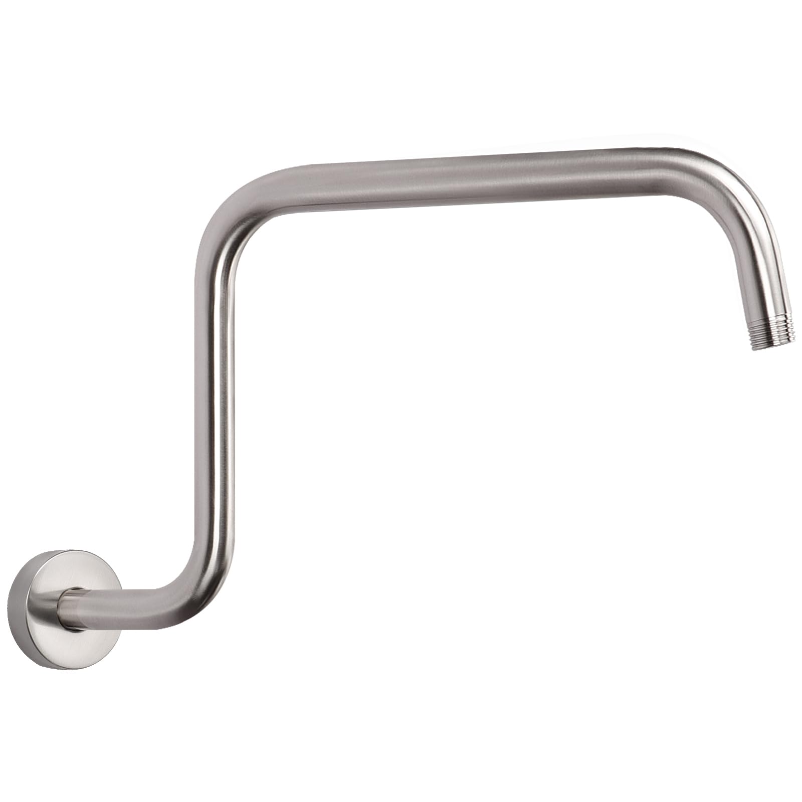 Snapklik.com : HarJue S Shaped Shower Arm, High Rise Shower Head ...
