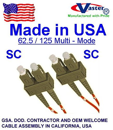 Amazon.com: SuperEcable - 500FT SC/SC MULTIMODE Duplex OM1 62.5/125 ...