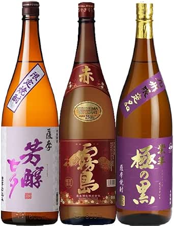 Amazon.co.jp: Shochu Drinking Comparison Set Uses Rare Purple Potato ...