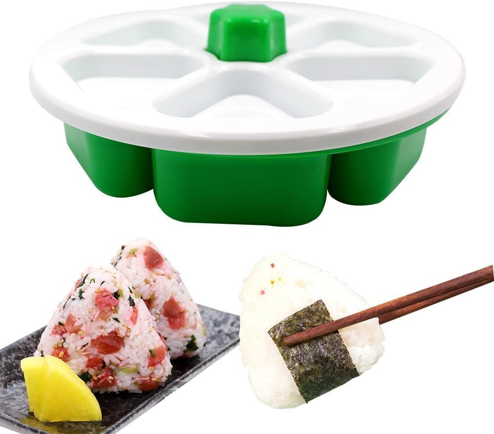Amazon.com | DIY Triangle Sushi Mold, Food Grade BPA free Onigiri Maker ...