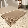 Amazon.com: AMOAMI Upgraded Waffle Bath Mat, Super Absorbent Non Slip ...