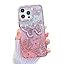 Amazon.com: Fycyko Compatible for iPhone 16 Case with Luxury Glitter Plating Cute Butterfly ...