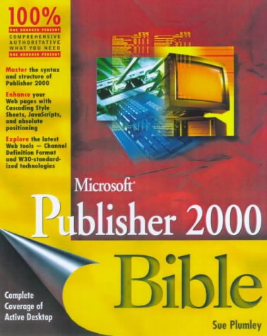 Microsoft Publisher 2000 Bible: Plumley, Sue: 9780764533433: Amazon.com ...