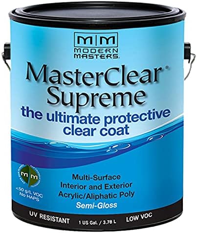 1 gal Modern Masters MCS903 Clear MasterClear Supreme Protective Clear ...